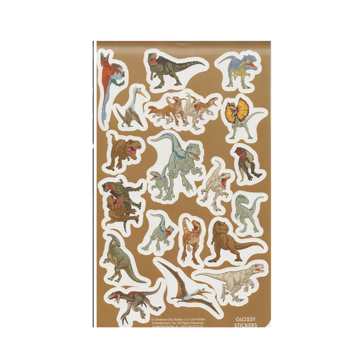 Jurassic World Sticker Book: Unleash the Dinosaurs with 150+ Stickers ...