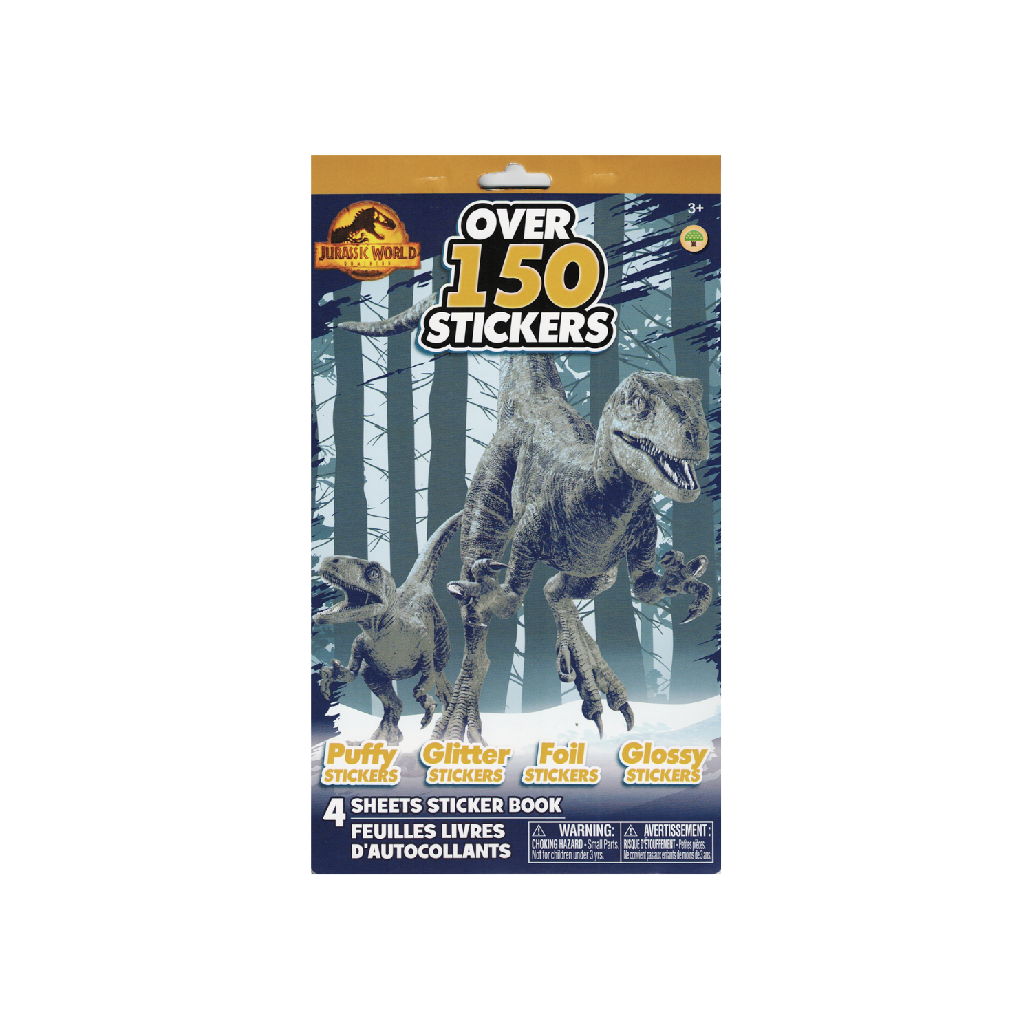 Jurassic World Sticker Book: Unleash the Dinosaurs with 150+ Stickers ...