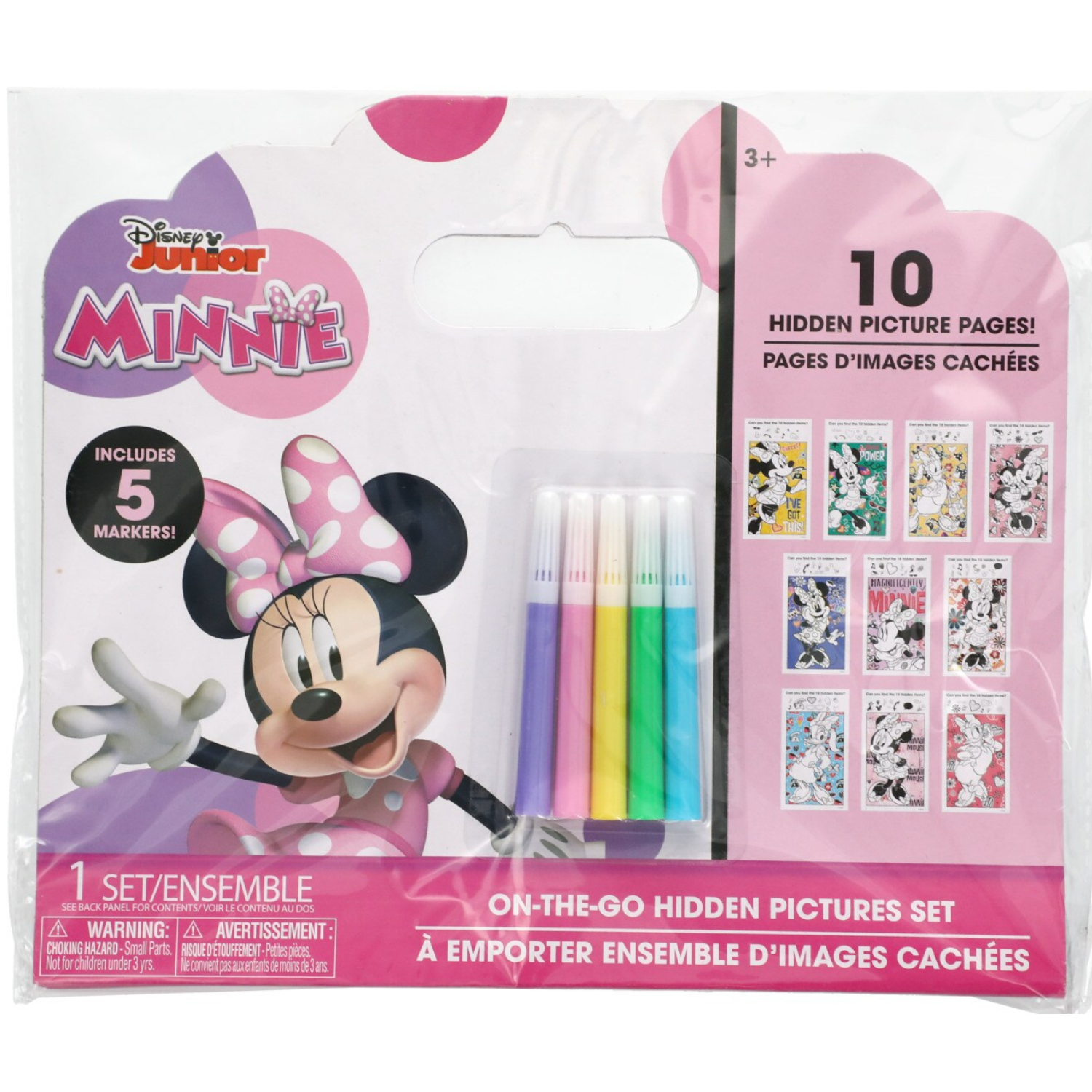 Disney Junior Minnie - On the Go Hidden Pictures: Discover, Color, and ...