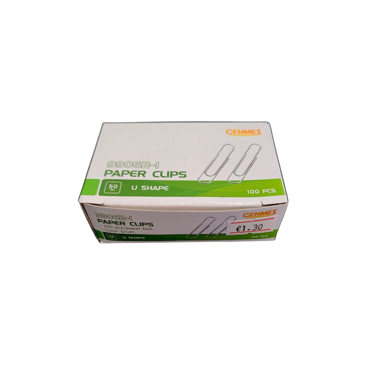 Paper Clips U Shape 50mm – M & G Anastasiou Printing Offices LTD