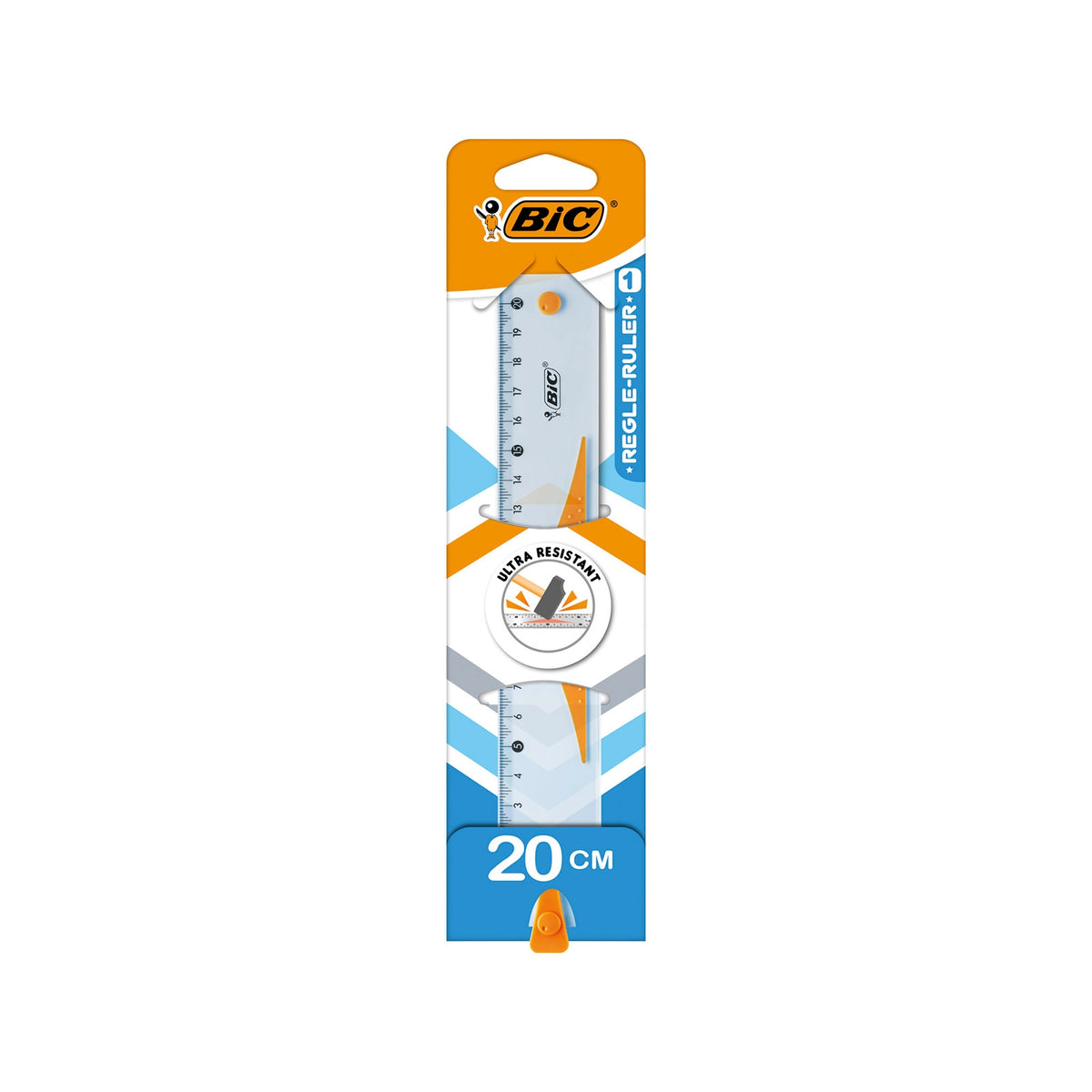 BIC Regle - Ruler 20cm – M & G Anastasiou Printing Offices LTD