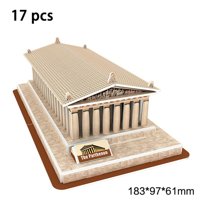 Parthenon 3D Puzzle – M & G Anastasiou Printing Offices LTD