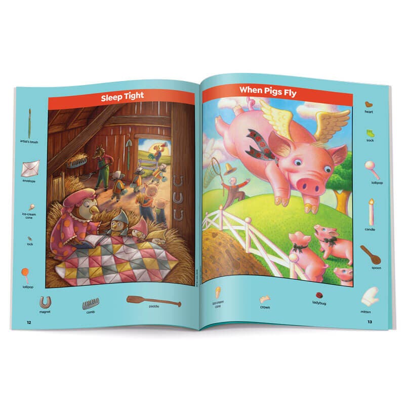 Barnyard Sticker Puzzles Hidden Pictures – M & G Anastasiou Printing ...